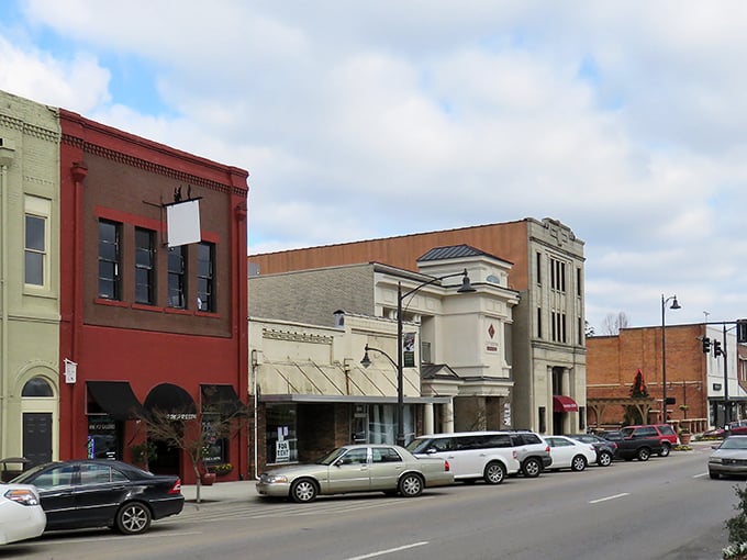 Guntersville's storefronts maintain their historic charm while housing businesses that keep the town's economy as vibrant as its views.