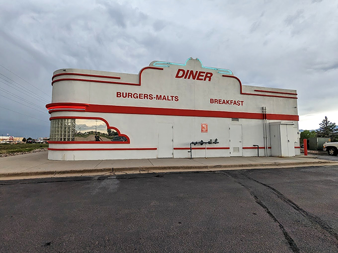 Gunther Toody's classic white-and-red exterior is breakfast architecture at its finest &ndash; form follows pancake function.