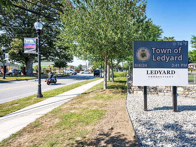 Ledyard welcomes visitors with small-town pride and Connecticut sunshine&mdash;a place where everyone might just know your name.