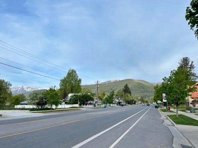 Swiss-inspired charm without Swiss bank account requirements &ndash; Midway's streets offer affordable mountain living.