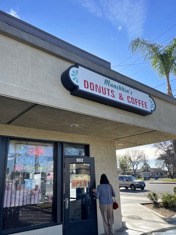 Munchkin's modest storefront might blend into the suburban landscape, but one bite of their blueberry cake donut will permanently mark this spot on your mental map.