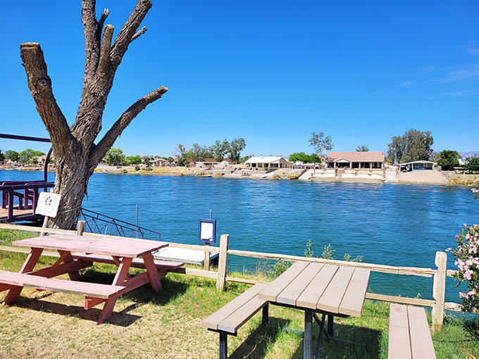 Needles greets visitors with classic lake vibes and motel prices that feel like a time warp to 1985.