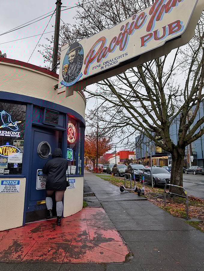The Pacific Inn Pub looks like a place to escape the rain, but inside hides Seattle's best-kept fish and chips secret.