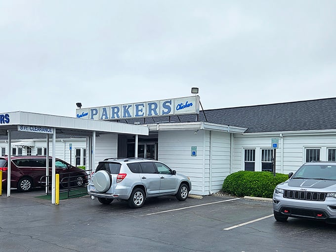 Parker's pristine white exterior isn't just clean&mdash;it's the blank canvas where your barbecue dreams will be painted in smoky, savory strokes.