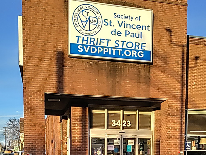 St. Vincent's brick fortress of frugality stands ready to transform your home without transforming your bank account.