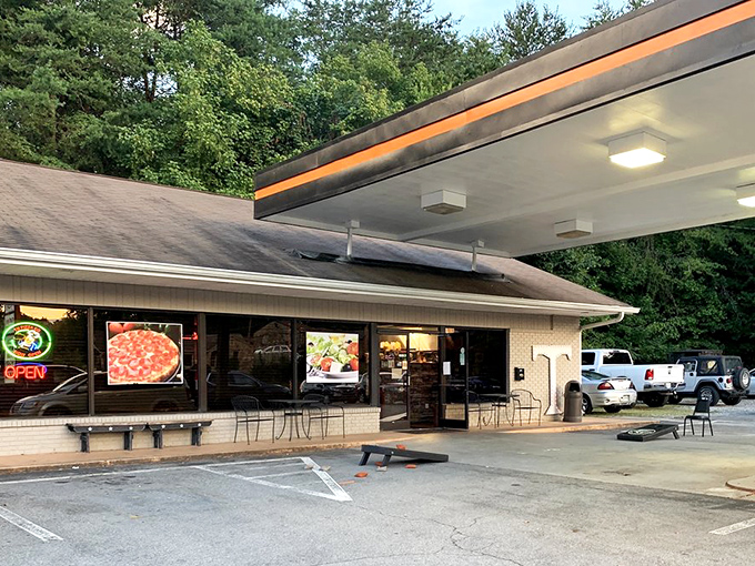 This converted gas station now pumps out something far more satisfying than fuel &ndash; pizza that'll keep your taste buds running on all cylinders.