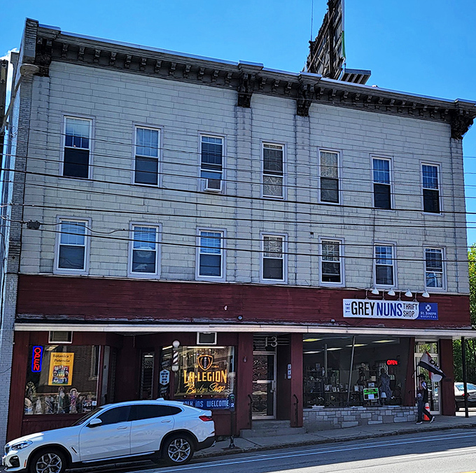 The Grey Nuns Thrift Shop brings vintage architecture and vintage finds together in perfect, charitable harmony.