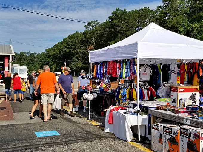 Vineland's vendor tents create a maze of possibilities &ndash; turn left for vintage toys, right for tools you didn't know existed.