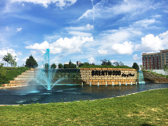 Behind Brentwood's modern shopping centers lie neighborhoods where Social Security checks can cover much more than just the basics.