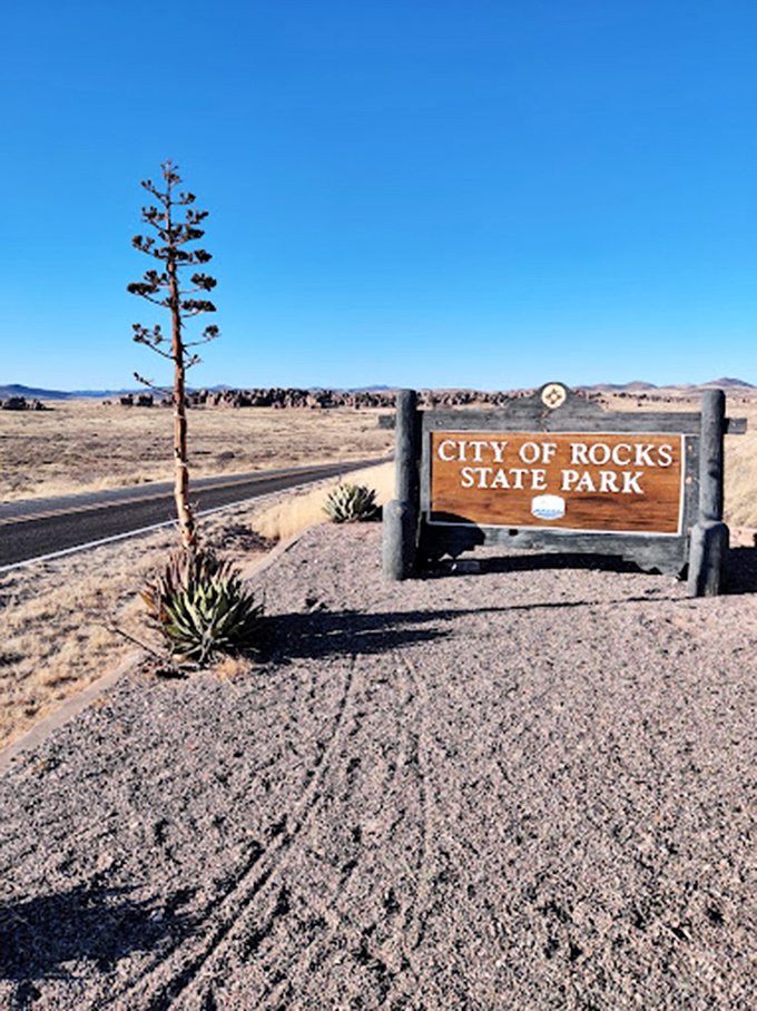These ancient volcanic formations look like apartment buildings for giants – and the rent is surprisingly affordable!