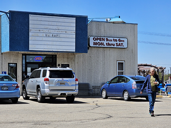 The no-frills exterior keeps the focus where it belongs&mdash;on the treasures waiting inside this Longmont institution.