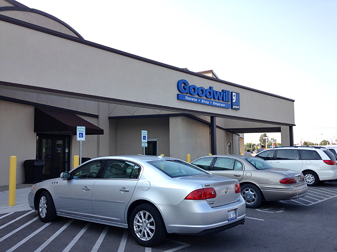 Goodwill Lawrence: The parking lot's full for good reason &ndash; inside these walls, retail therapy costs less than actual therapy!
