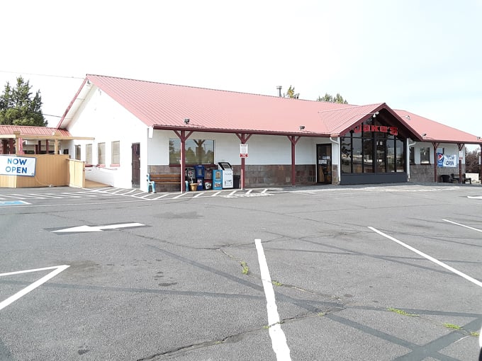 The lodge-like exterior of Jake's fits perfectly in Bend &ndash; where outdoor adventures begin with pancakes bigger than your head.