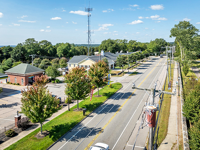 Blue skies and open roads make Ledyard feel worlds away from city stress, yet close enough to everything you need.