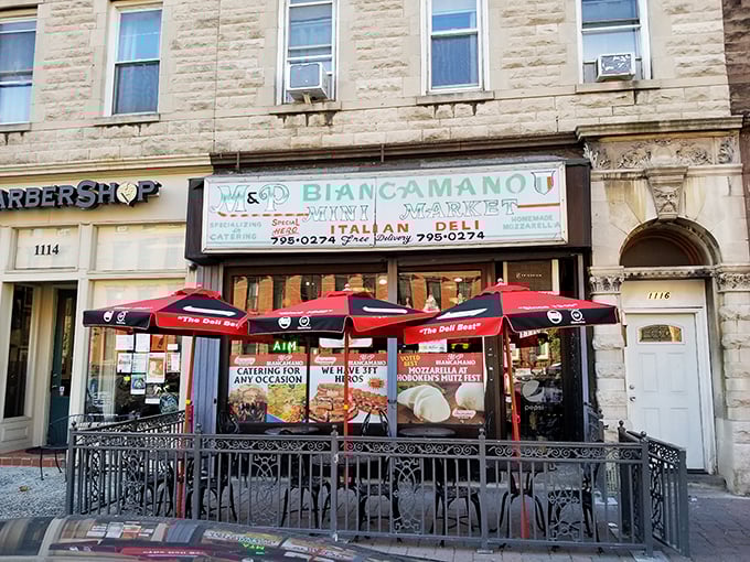 Behind this unassuming facade, M&P Biancamano creates Italian sandwiches that would make even the most stoic nonna shed a tear of joy.