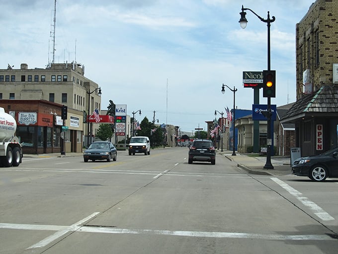 The no-nonsense downtown of Marinette reflects its practical approach to living&mdash;including some of Wisconsin's most affordable housing options.