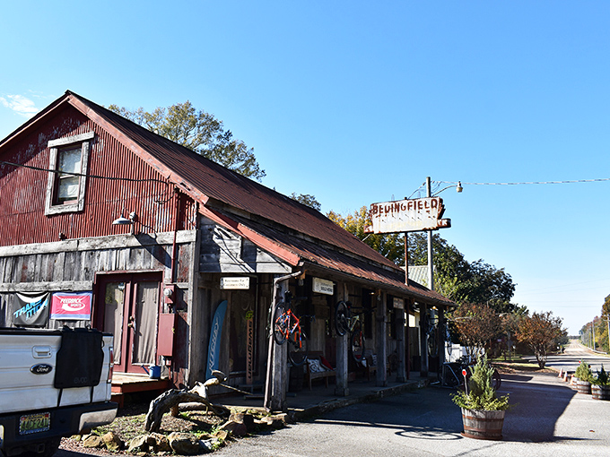The quaint cross-roads of Mooresville whispers stories from Alabama's territorial days—a living museum where history breathes through every building.