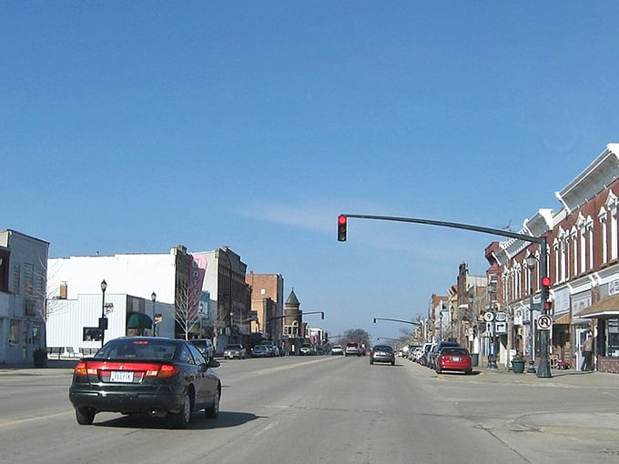 Osage's sidewalks, where patriotism meets practicality in one affordable package.