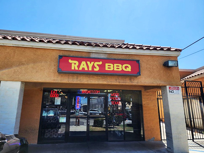 Ray's BBQ: Don't judge this book by its cover! Behind that simple storefront lies barbecue that would make Texas proud.