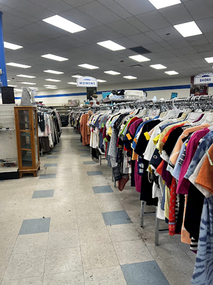 Inside St. Vincent's, endless racks of possibility await &ndash; each hanger a potential fashion revelation.