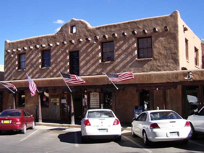 Impossibly blue skies frame this high desert haven where creativity flows as freely as the nearby Rio Grande.