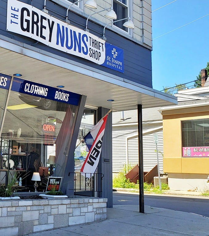 That blue storefront sign has become a beacon for Nashua's savvy shoppers seeking style without the sticker shock.