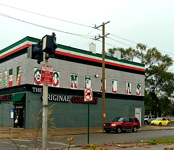 That classic storefront has witnessed decades of Detroit history, serving sandwiches that have outlasted trends, fads, and lesser delis.