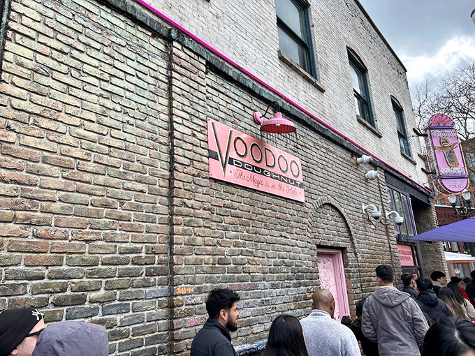 Voodoo's pink building and quirky vibe have made it more than a donut shop &ndash; it's a Portland institution. 