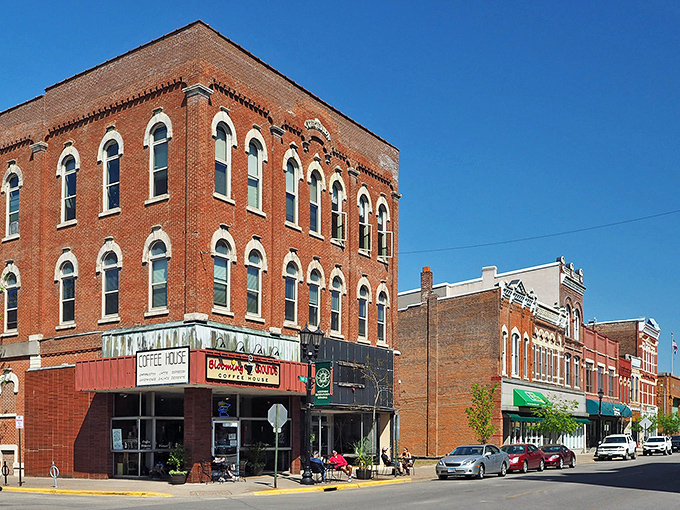 Winona from above reveals a city perfectly nestled between bluffs and river&mdash;nature's version of tucking a town in with a cozy blanket.