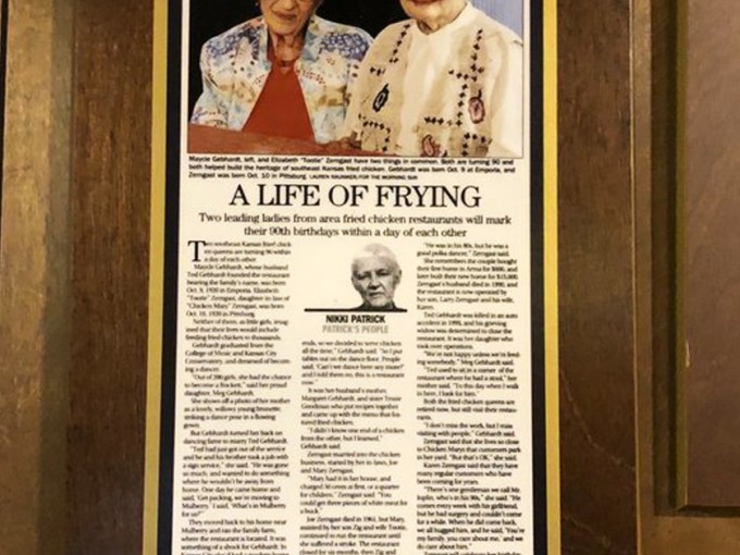 Headlines don't lie: a lifetime dedicated to perfect fried chicken. When your restaurant becomes front-page news, you know you've created something special.