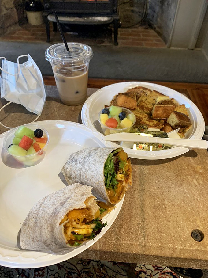 Breakfast sandwich perfection: a golden-yolked masterpiece atop a buttery biscuit with crispy hash browns &ndash; the morning motivation you never knew you needed. 