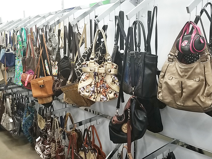 Handbag heaven for the accessories enthusiast. Each purse once carried someone's essentials and now waits to carry yours with vintage flair.