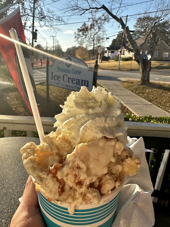 This banana foster creation has more layers than a Tennessee Williams play, with caramel ribbons that deserve their own standing ovation.