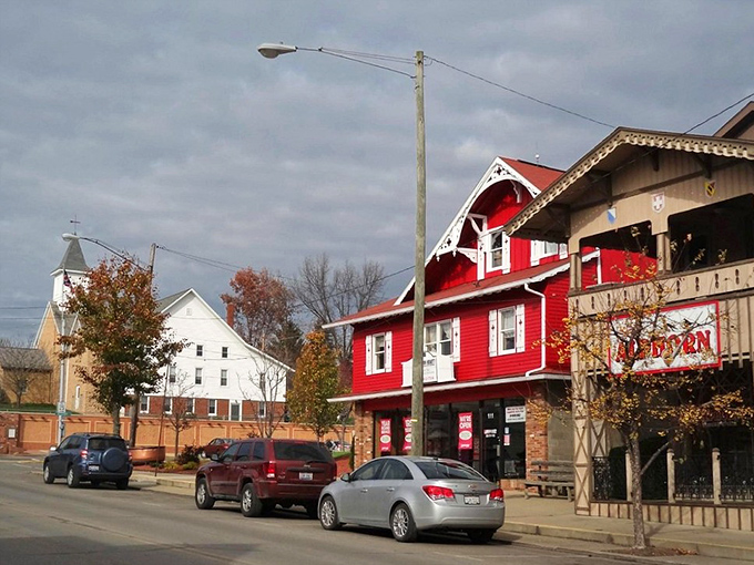 Downtown charm that makes you want to park the car, silence your phone, and remember what window shopping was like before browsers had tabs.