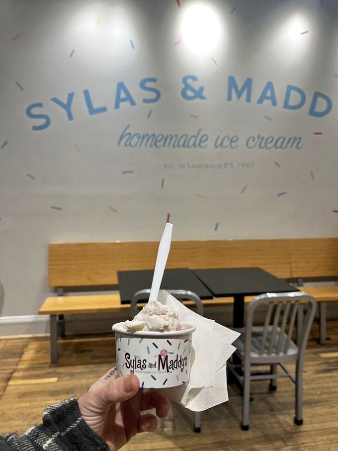 The wall art that's inspired a thousand flavor decisions. Each cone portrait tells a story—and suggests your next scoop.