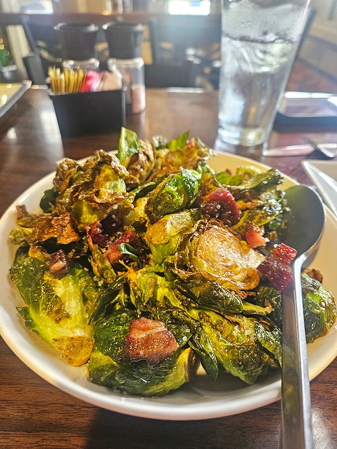 Brussels sprouts so crispy and caramelized they could convert even the most dedicated vegetable skeptic. Trust me on this one.