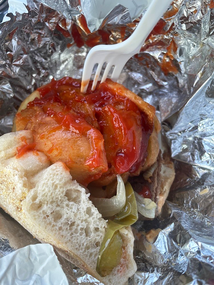 When a cheesesteak takes a vacation to North Jersey, this is what happens. No Philadelphia passport required.