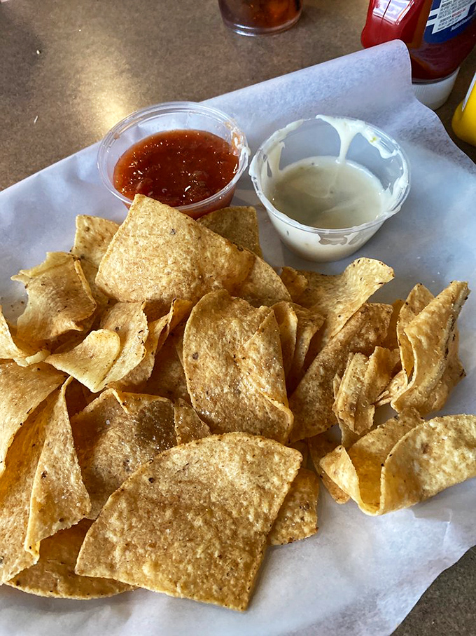 Chips and queso: The appetizer that's seen more dinner conversations than a therapist. Simple, reliable, and always welcome at the table.