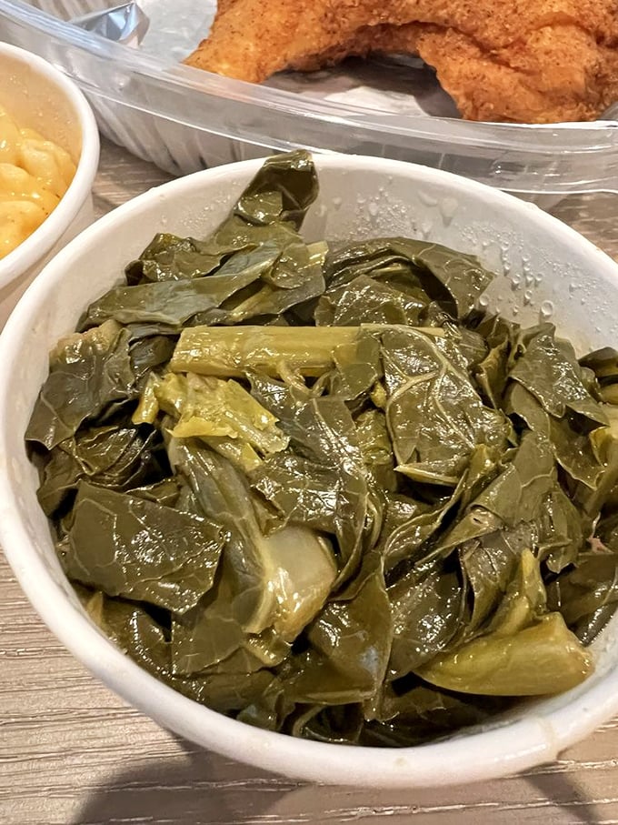 These aren't just collard greens&mdash;they're time machines to Sunday dinners at grandma's house, complete with that perfect pot liquor.