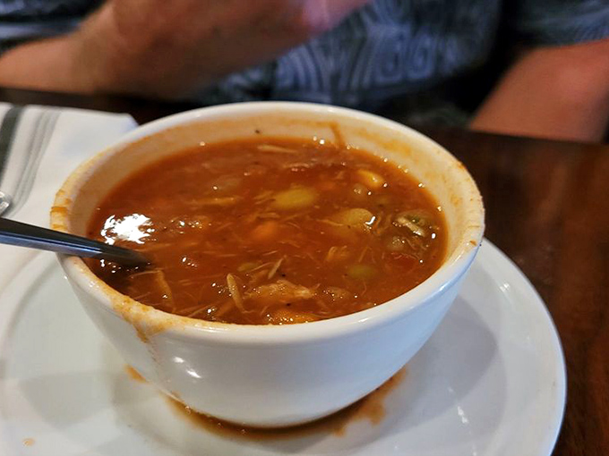 A bowl of Maryland crab soup that's practically a history lesson in broth form&mdash;each spoonful tells a story of the Chesapeake.