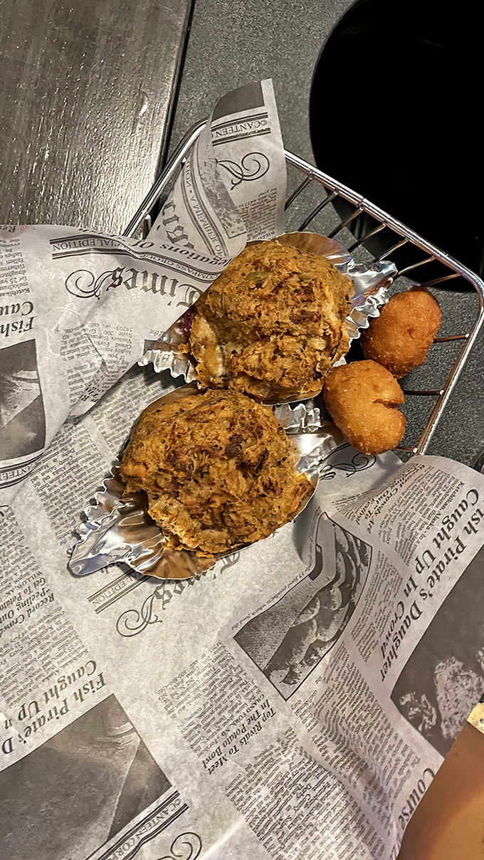 Those golden-brown deviled crab cakes aren't just appetizers, they're the reason people drive across county lines on a Tuesday night.