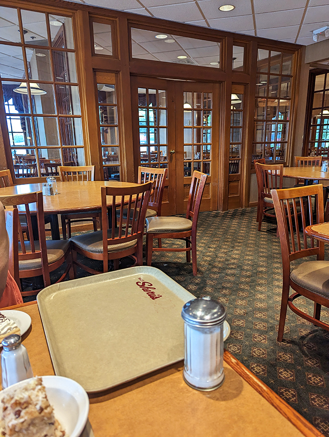 These wood-framed dividers don't just separate rooms&mdash;they separate you from your worries while you focus on the important business of comfort food.