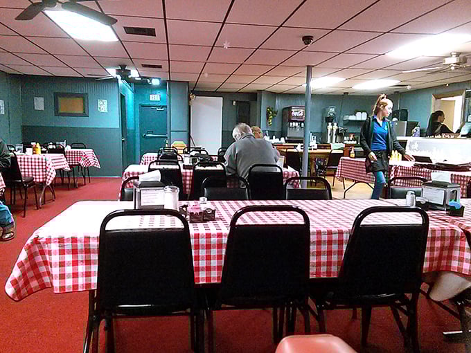 The dining room at Fat Ernie's isn't designed by an architect&mdash;it's shaped by decades of conversations and community connections.