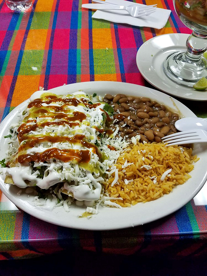 An enchilada platter that doesn't just satisfy hunger&mdash;it creates a moment of pure contentment that lingers long after the last bite.