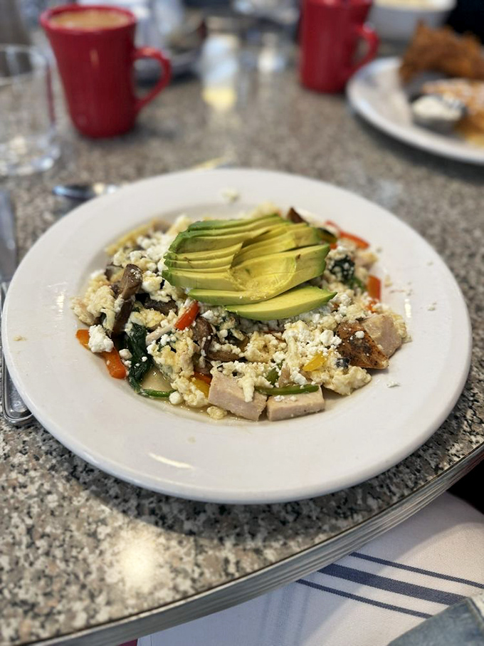 Not all heroes wear capes&mdash;some come in bowls with avocado, feta, and fresh vegetables. A breakfast that's both virtuous and delicious? Now that's magic.