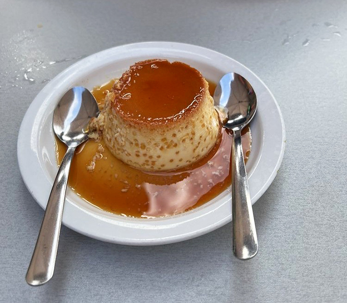 This flan doesn't just wobble&mdash;it performs a seductive dance of caramel and custard that would make professional dancers jealous of its smooth moves.