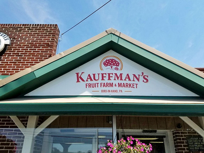 Kauffman's storefront promises America's best shoofly pie &ndash; a bold claim that your taste buds will enthusiastically confirm after one bite. 