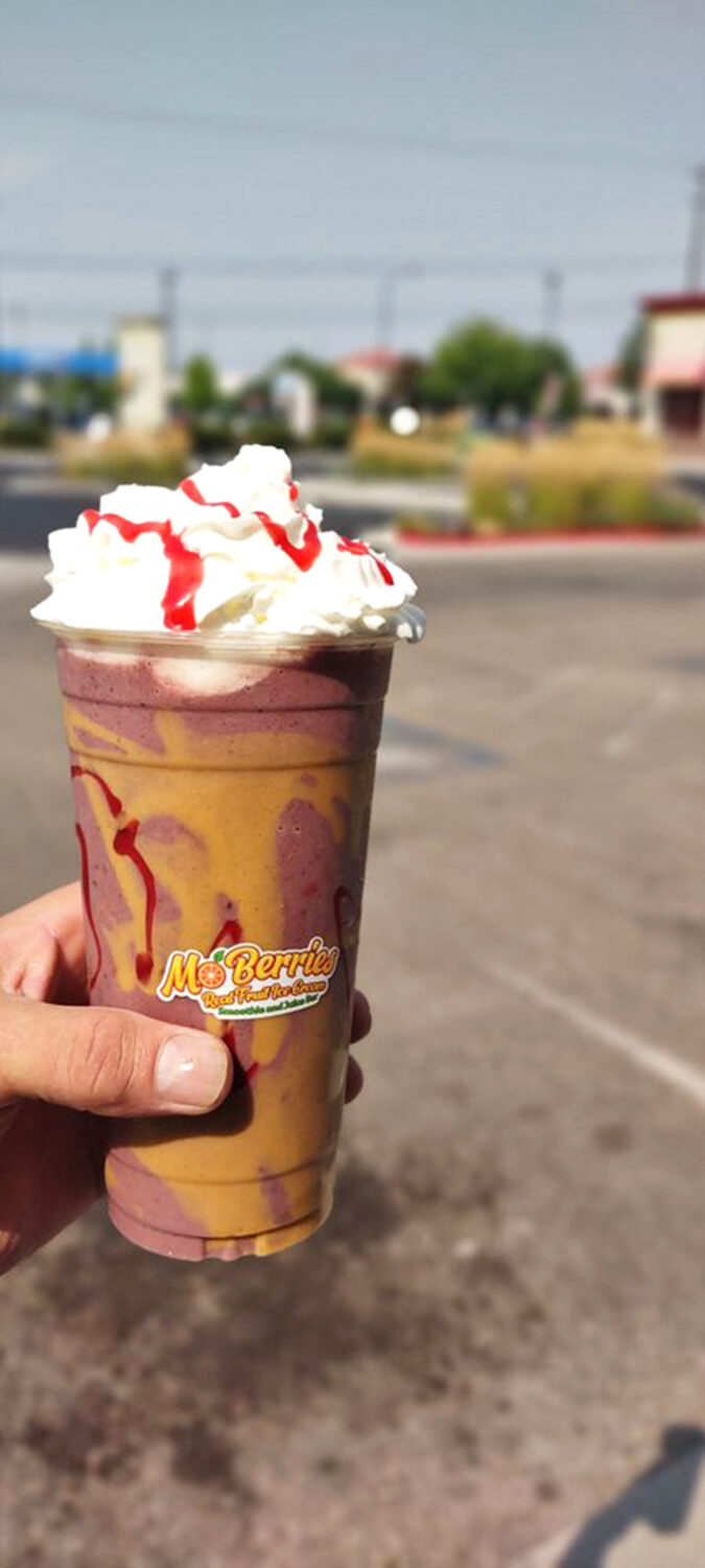 A parfait that puts the 'art' in 'parfait.' Layers of flavor create a colorful tapestry that's as beautiful to behold as it is delicious to devour.