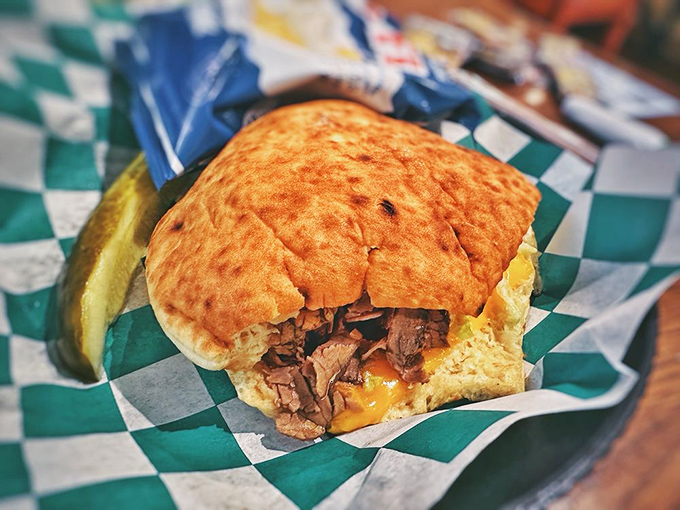The roast beef sandwich &ndash; where tender meat and melted cheese create the kind of relationship that romance novels are written about.
