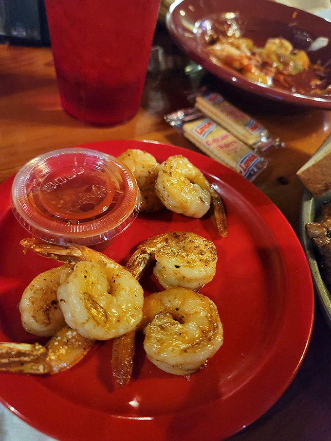 These seasoned shrimp aren't just swimming in flavor&mdash;they're doing synchronized backstrokes in it while waving to your taste buds.